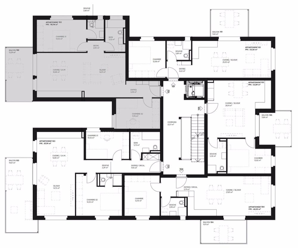 Sehr schönes 3.5-Zimmer-Wohnung zu verkaufen in Martigny - Bauarbeiten im Gange - Wallis ...